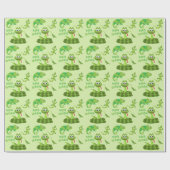 Cute Reptile Snake Wrapping Paper | Zazzle