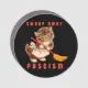 Cute Retro Kitten - Sweep Away Fascism Car Magnet | Zazzle