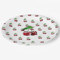 Cute Retro Like Cherry Party Paper Plates | Zazzle