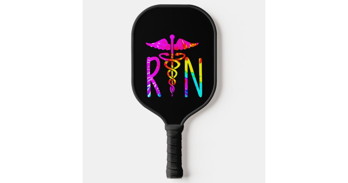 Cute RN Registered Nurse Tshirt Pickleball Paddle | Zazzle