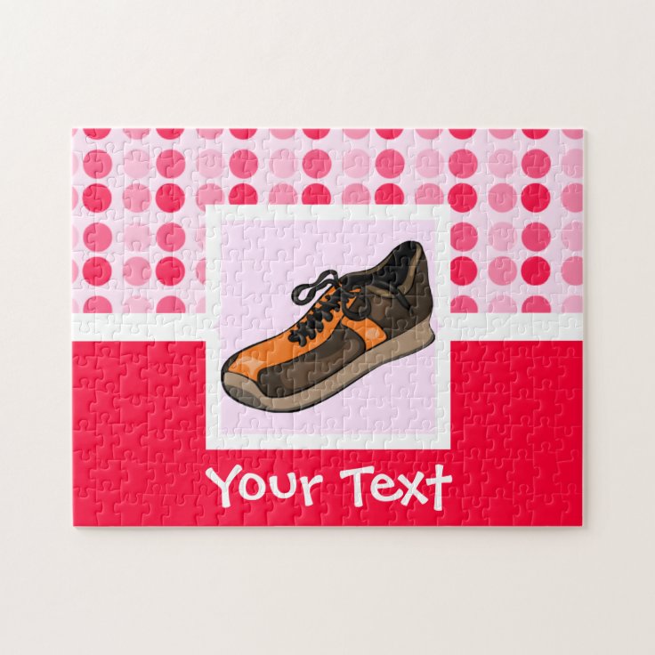 Cute Running Shoe Jigsaw Puzzle | Zazzle