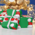 Cute Santa Face Wrapping Paper | Zazzle