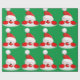 Cute Santa Face Wrapping Paper | Zazzle