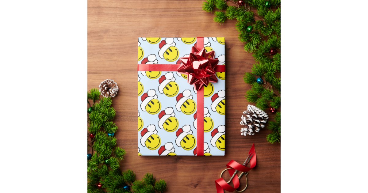 Cute Santa Wrapping Paper | Zazzle