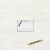 Cute School Kids Teacher Personalized Post-its Post-it Notes | Zazzle