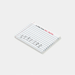 Cute School Kids Teacher Post-its Post-it Notes | Zazzle