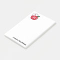 Cute School Nurse Apple Monogram A Note From | Zazzle