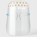 Cute School Teacher Student Stars Face Shield | Zazzle