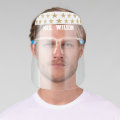 Cute School Teacher Student Stars Face Shield | Zazzle