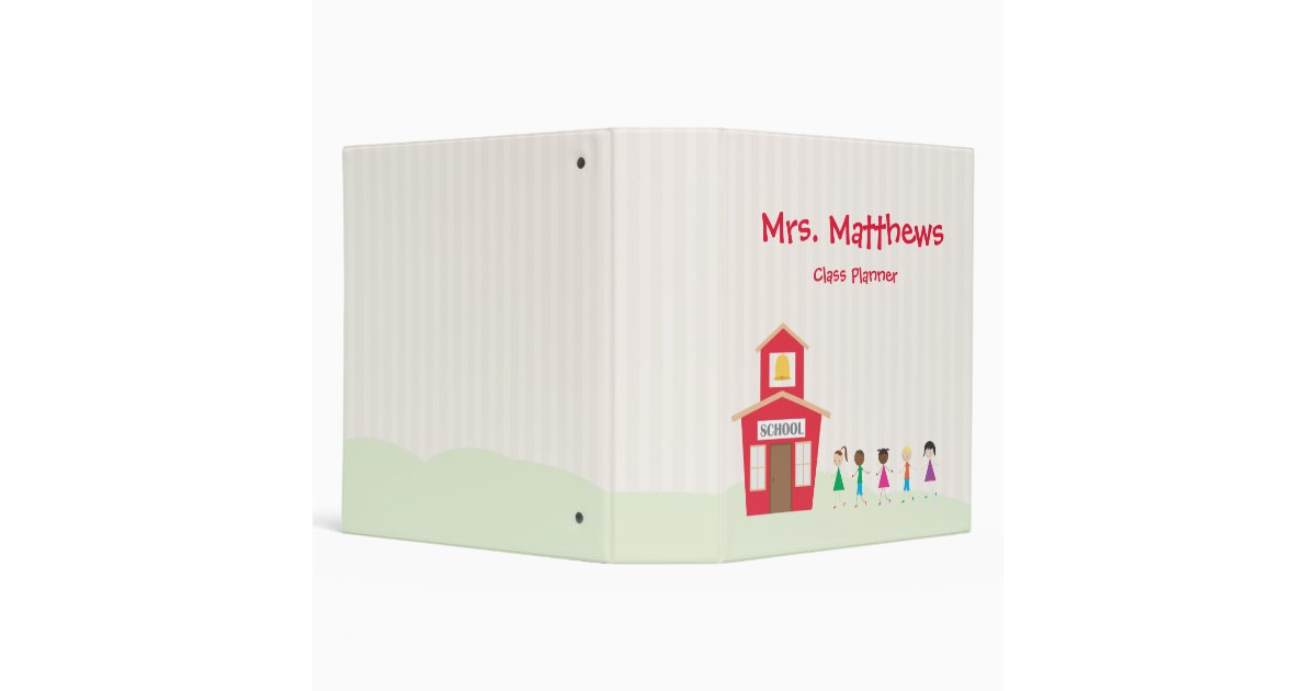 Cute School Teacher's Binder | Zazzle