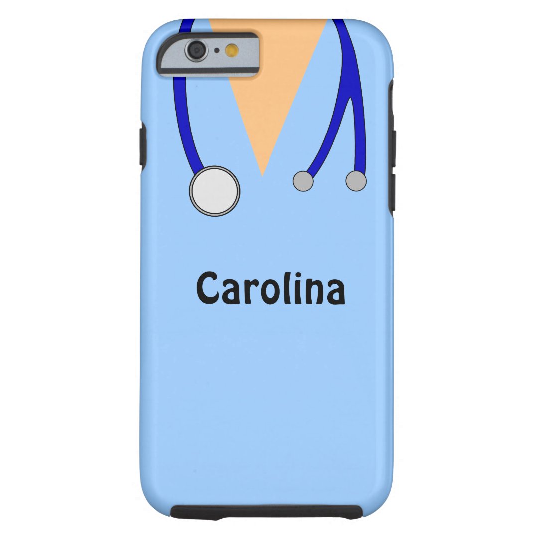 Cute Scrubs Personalized Medical iPhone 6 case | Zazzle