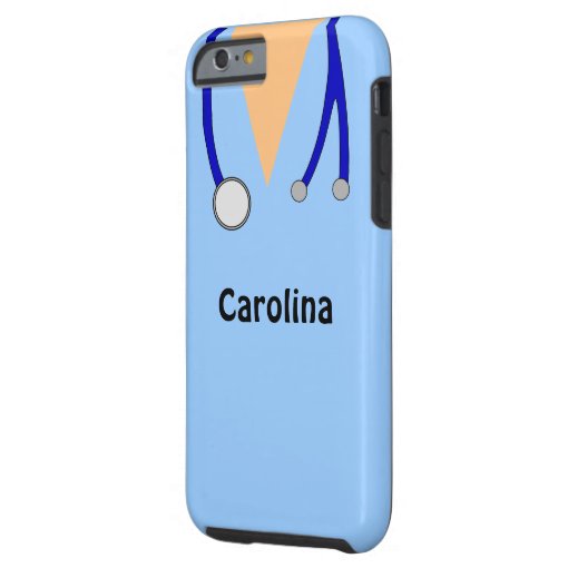 Cute Scrubs Personalized Medical iPhone 6 case | Zazzle
