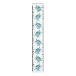 Cute Sea Turtle Back To School Ruler | Zazzle