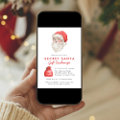 Cute Secret Santa Gift Exchange Holiday Party Invitation | Zazzle