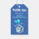 Cute Shark | Blue Birthday Personalized Gift Tags | Zazzle