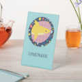 Cute Shark Lemonade Pedestal Sign | Zazzle