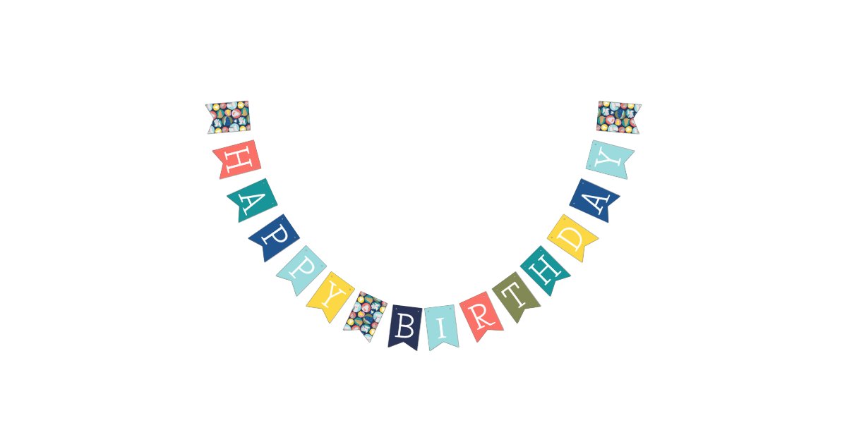 Cute Shark Species Bunting Flags | Zazzle
