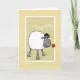 Cute Sheep, Feeling Sheepish, Sorry, Apology Card | Zazzle