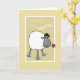 Cute Sheep, Feeling Sheepish, Sorry, Apology Card | Zazzle