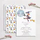 Cute Simple Halloween Witch Child's 2nd Birthday Invitation | Zazzle