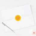 Cute smiling sun Sticker | Zazzle