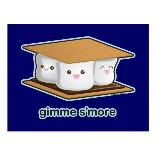 Cute S'more Postcard | Zazzle.com