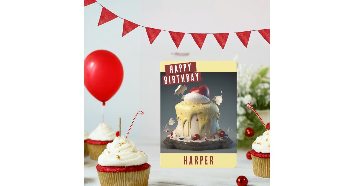 Cute Snow White Birthday Card | Zazzle