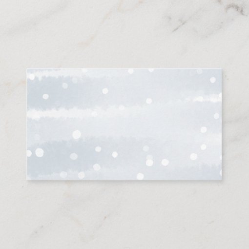 Cute Snowflakes Baby Shower Books For Baby Enclosure Card | Zazzle