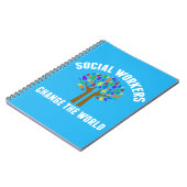 Cute Social Work Quote Notebook | Zazzle