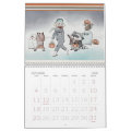 Cute Sock Monkey and His Friends - 2021 Calendar | Zazzle