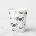 Cute Spider Watercolor Halloween Party Paper Cups | Zazzle