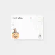 Cute Spooky Halloween Pumpkin Spider Web Stars Post-it Notes | Zazzle