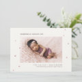 Cute Stars Baby Photo Birth Announcement | Zazzle