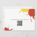 Cute Summer Picnic BBQ Fun Whimsical QR Code Invitation | Zazzle