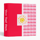 Sunshine Yellow Recipe Personalized Name Binder | Zazzle.com