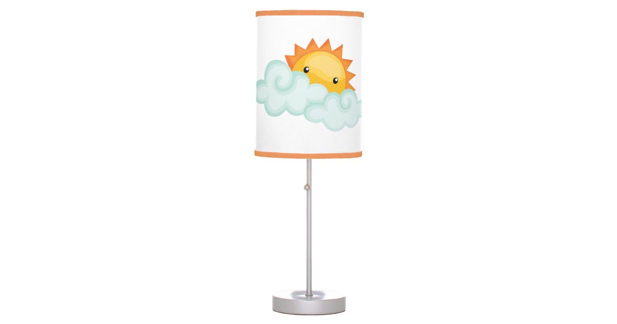 Cute Sunshine Table Lamp | Zazzle