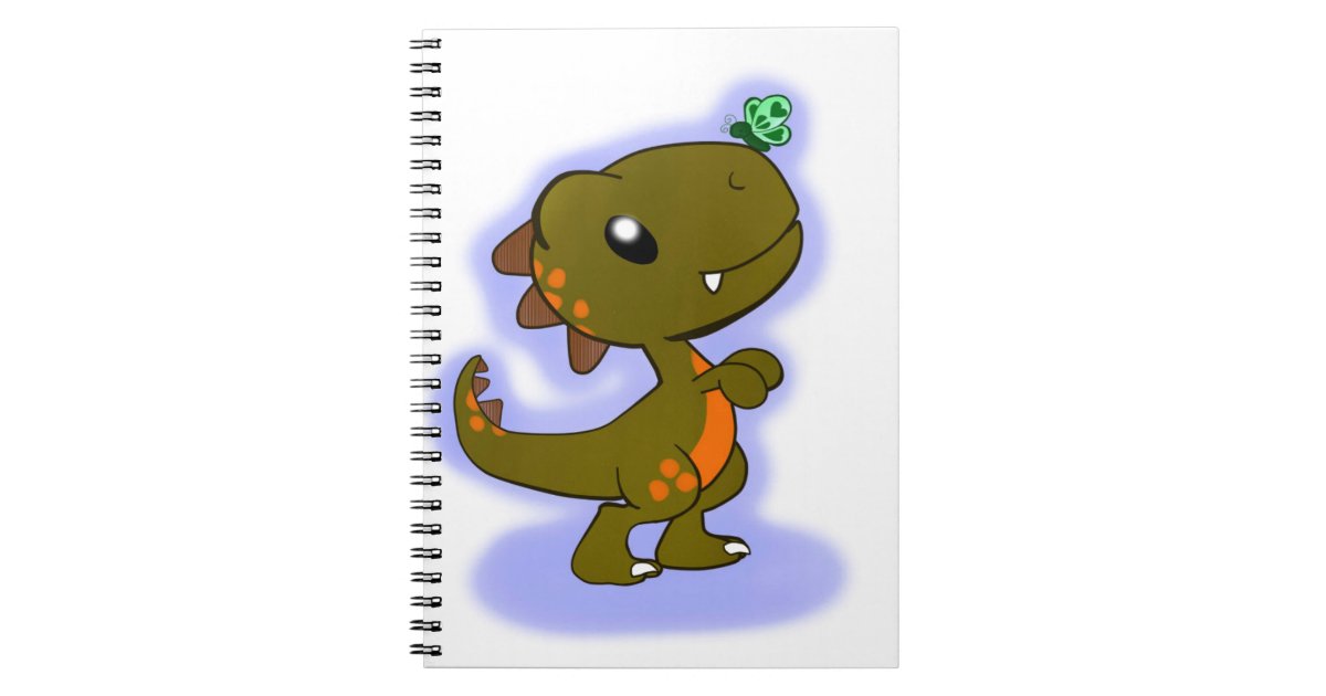 Cute T-Rex Notebook | Zazzle