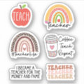Cute Teacher Sticker Pack - Teacher Appreciation | Zazzle