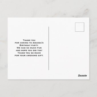 Cute Teddy Bear Carrying a Red Heart Thank You Postcard | Zazzle