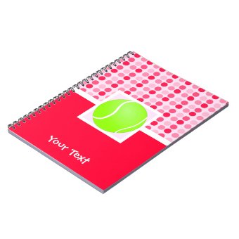 Cute Tennis Ball Notebook | Zazzle