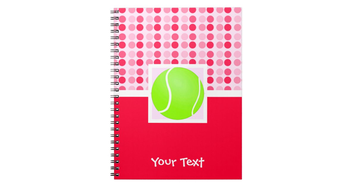 Cute Tennis Ball Notebook | Zazzle