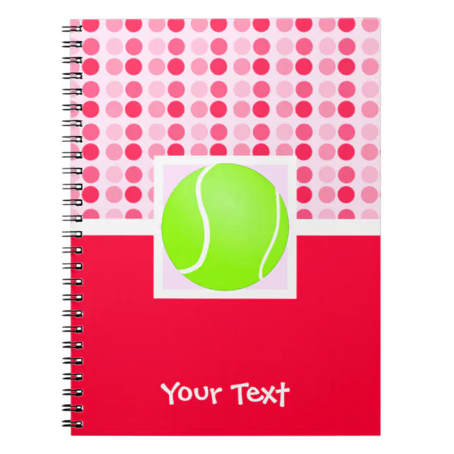 Cute Tennis Ball Notebook | Zazzle