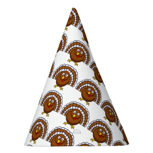 Cute Thanksgiving Turkey Party Hats | Zazzle