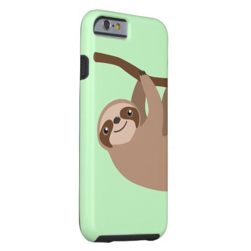 Cute Three-Toed Sloth Case-Mate iPhone Case | Zazzle