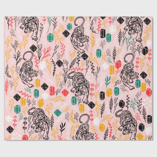 Cute Tiger Wrapping Paper | Zazzle