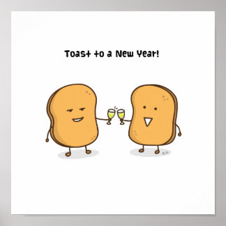 Funny Toast Posters | Zazzle