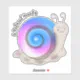 Cute Transgender Pride Snail Sticker | Zazzle