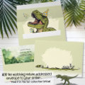 Cute TRex Dinosaur Six-A-Saurus 6th Birthday Party Invitation | Zazzle