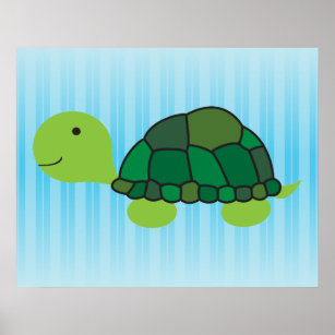 Cute Turtle Posters & Photo Prints | Zazzle