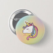 Cute Unicorn Button | Zazzle